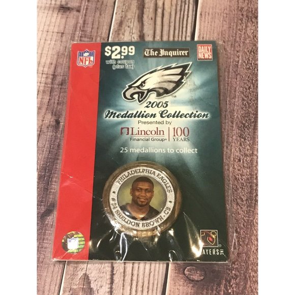 NFL | Other | 205 Philadelphia Eagles Medallion Collection Sheldon ...